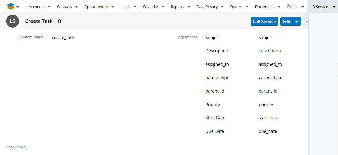 Flowcharts’ Calls – Logic Builder Help